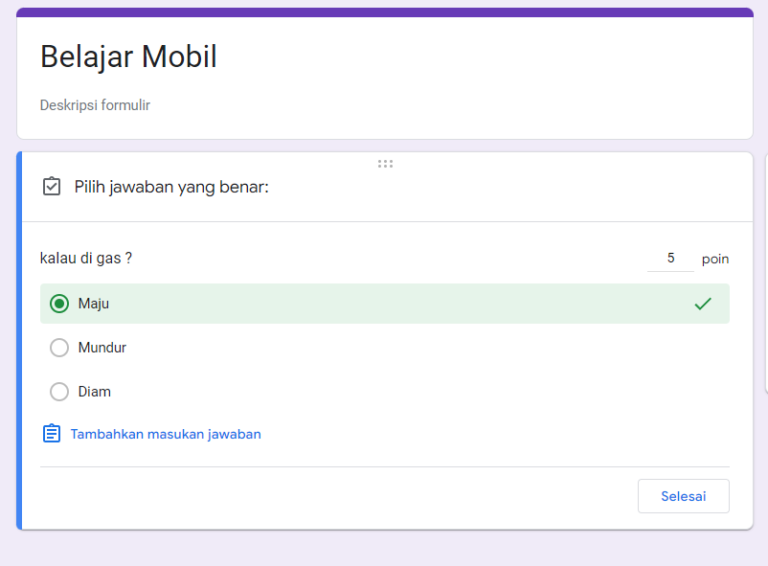 Cara Membuat Soal Pilihan Ganda di Google Form | LidahTekno Cara Membuat Soal Pilihan Ganda di Google Form | LidahTekno