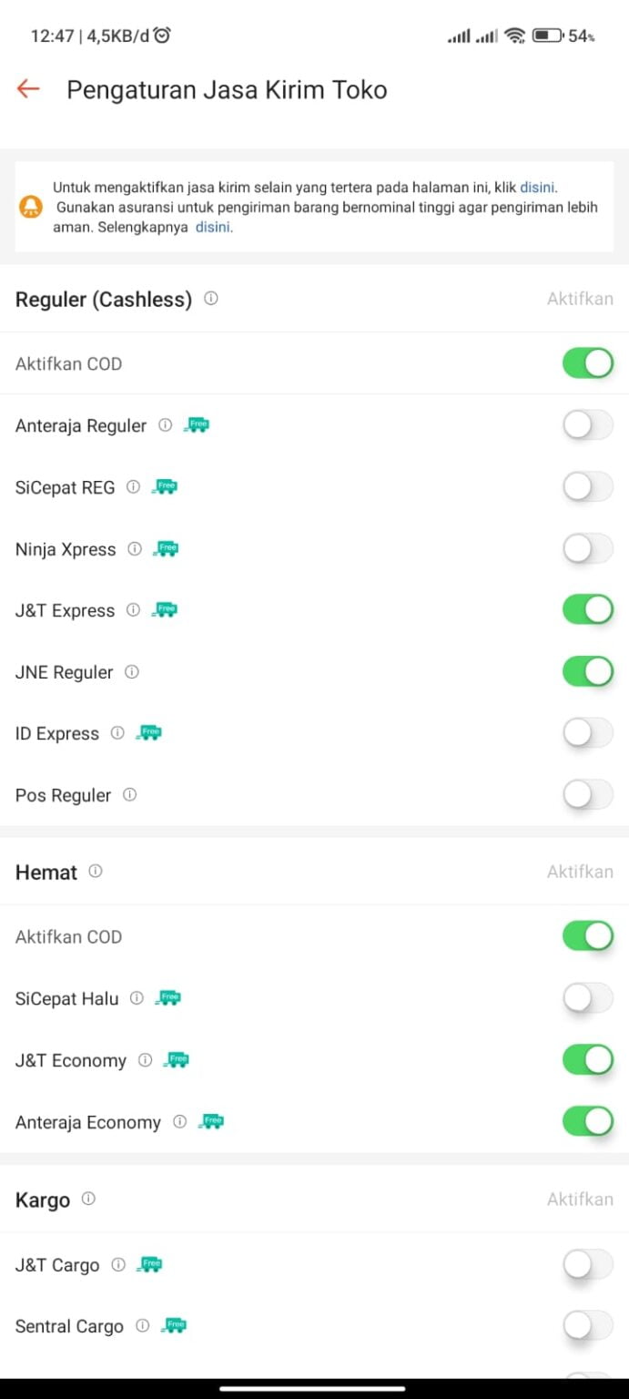 Cara Menonaktifkan COD di Shopee | LidahTekno